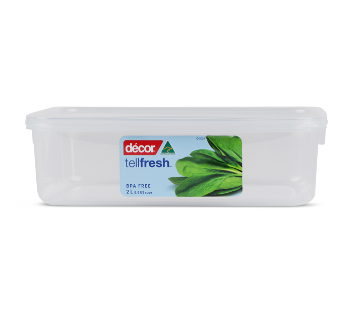 Tellfresh™ Container, Oblong, 2L | Décor Australia – Décor Australia