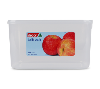 Tellfresh™ Food Container, Oblong, 6L | Décor Australia – Décor Australia