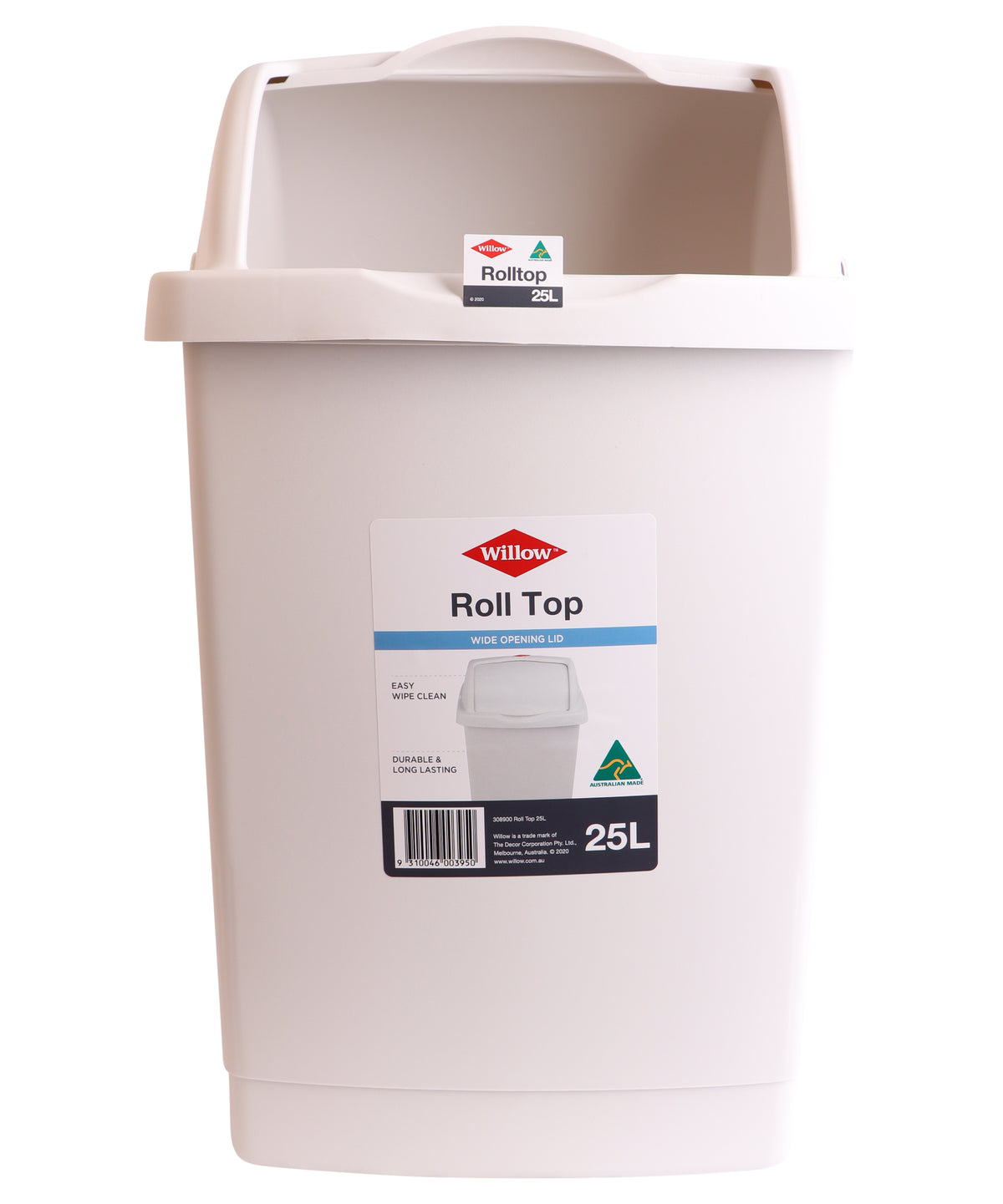 Willow Roll Top Bin 25L – Décor Australia