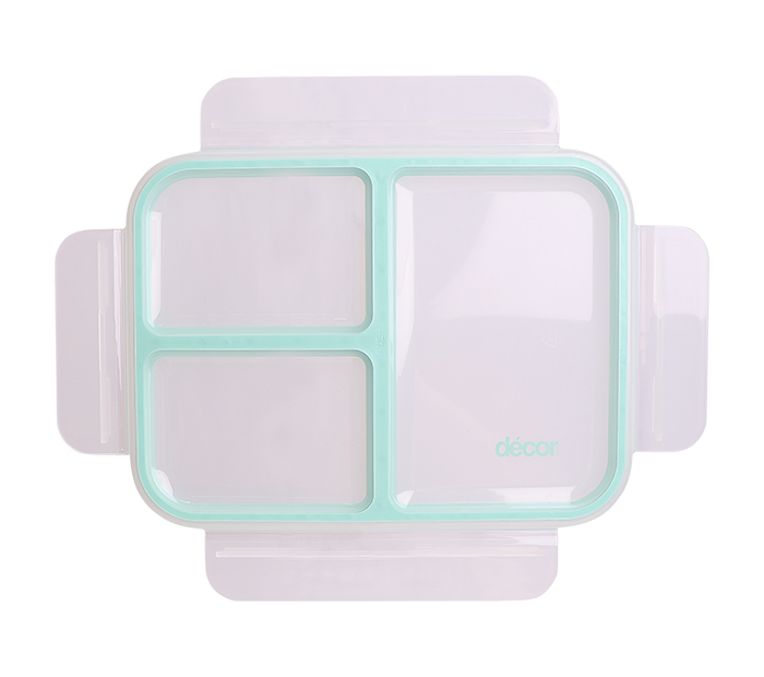 Bento Box Triple Split Lid, Teal | Décor Australia – Décor Australia